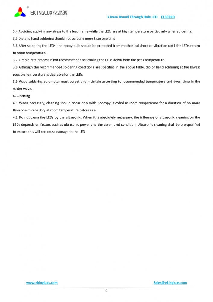 EL302RD datasheet page 9