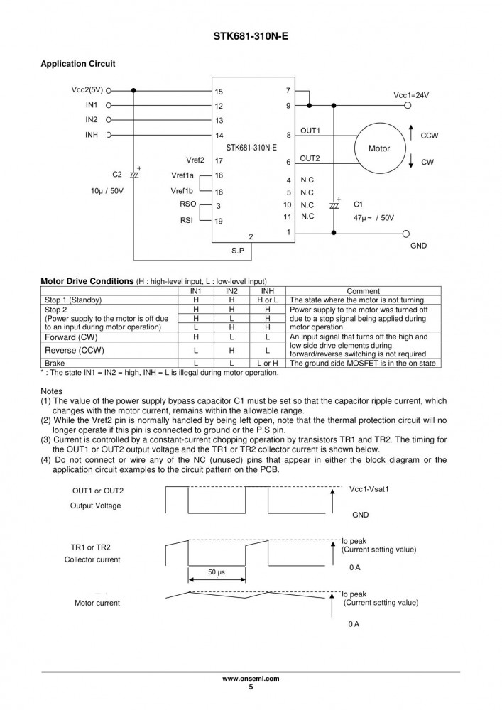 STK681-310N-E technical document page 5