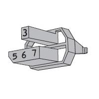 TE Connectivity 100526-2 Backplane Connector Accessory