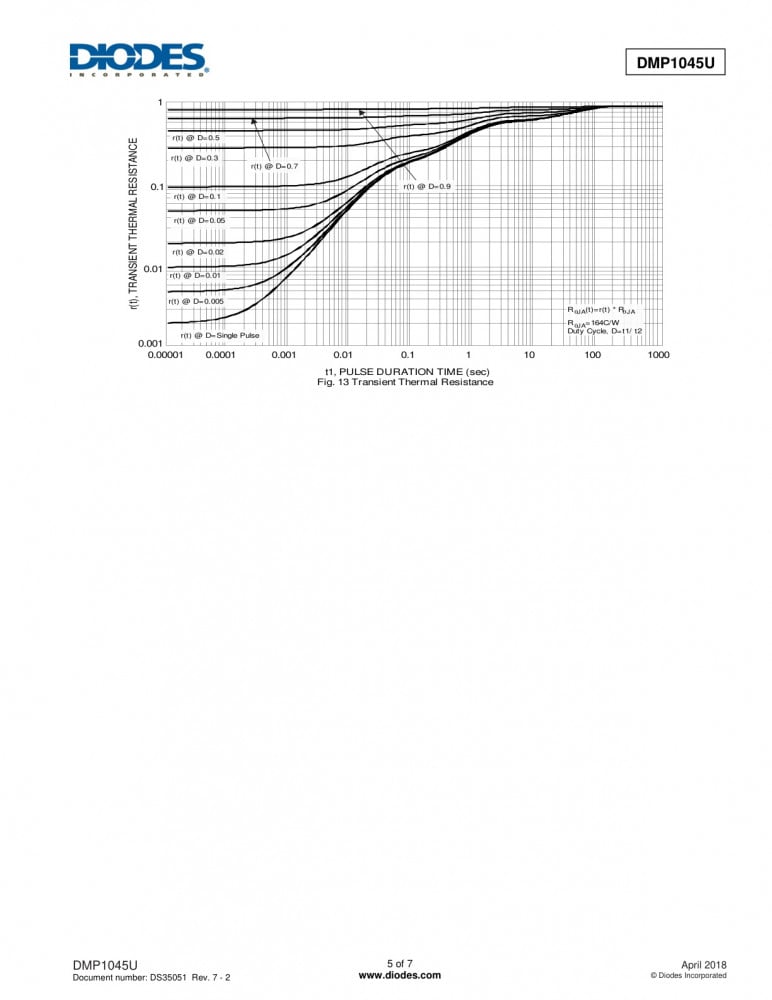 DMP1045U-7 datasheet page 5