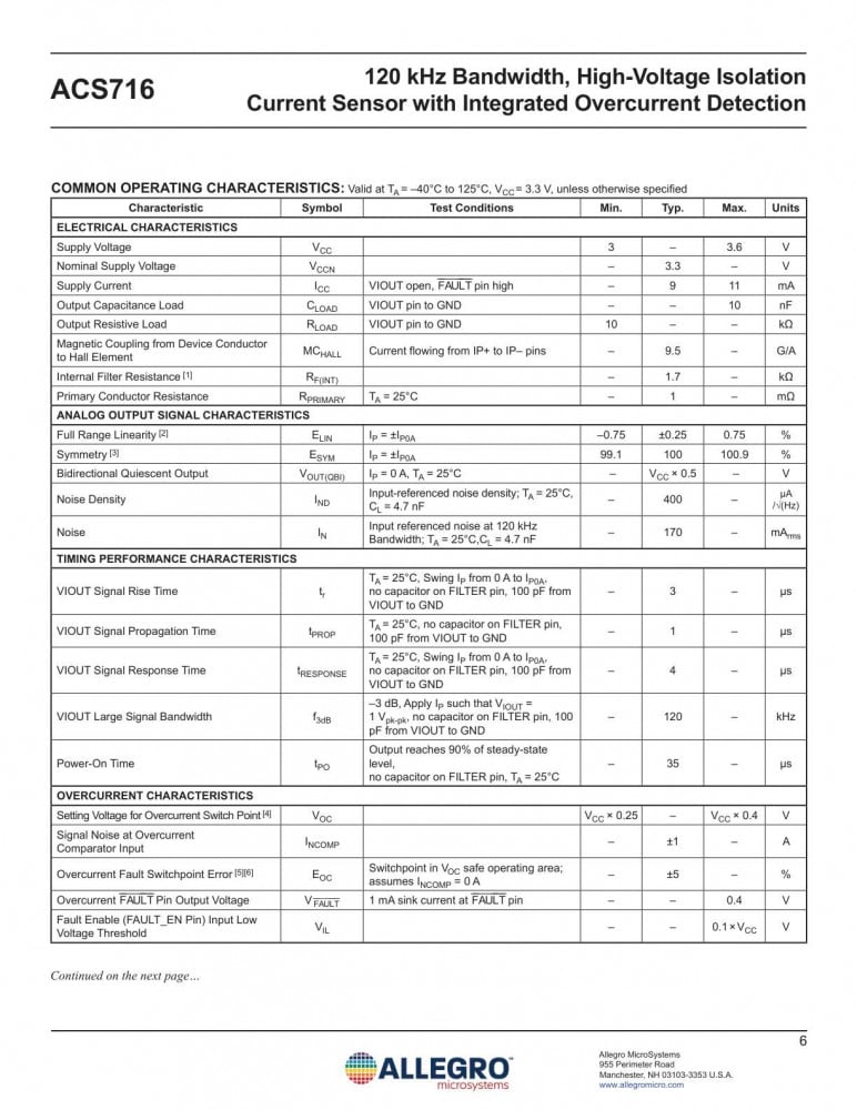 ACS716 technical document page 7