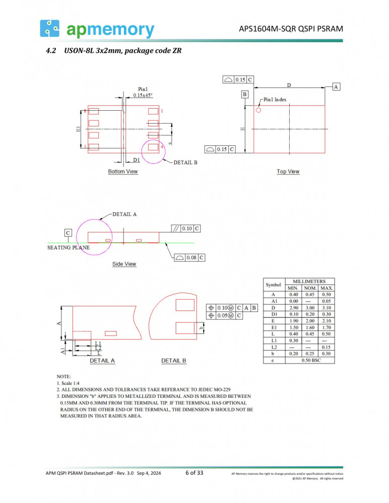 APS1604M-SQR-ZR datasheet page 6