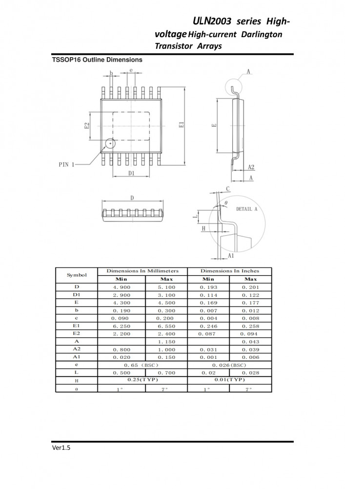ULN2003 datasheet page 10