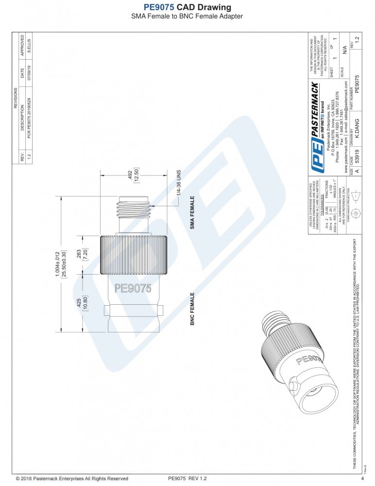 PE9075 technical document page 4