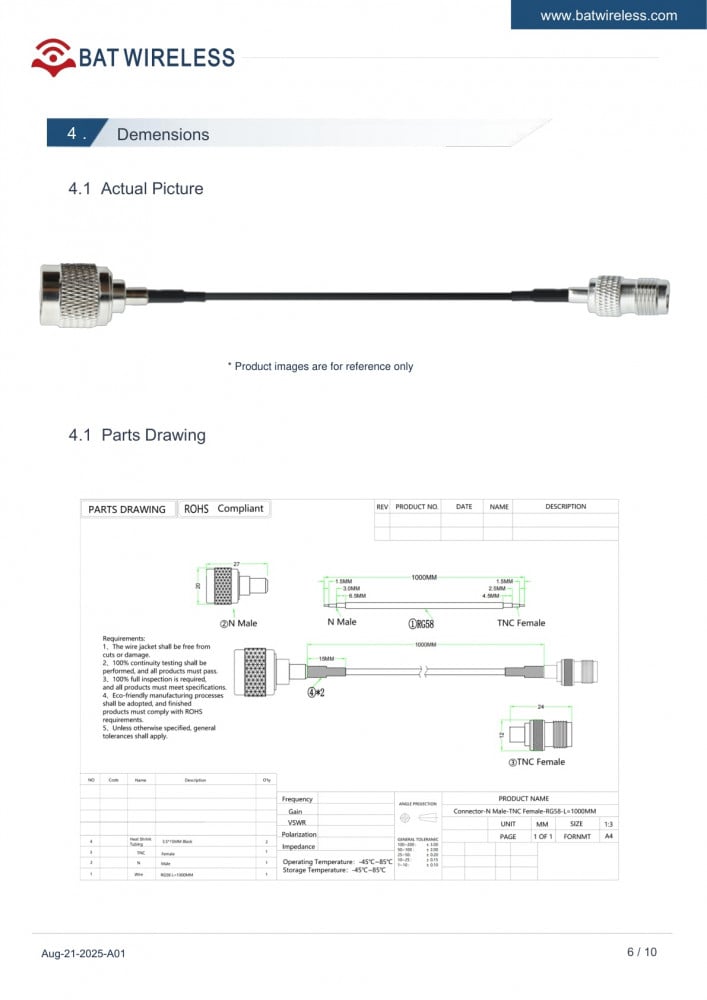 BWNJ-TNCK-RG58L1000 datasheet page 6