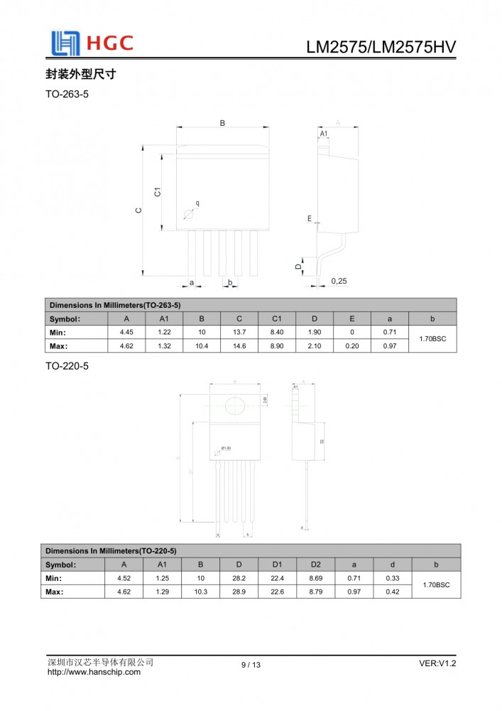 LM2575HV datasheet page 9