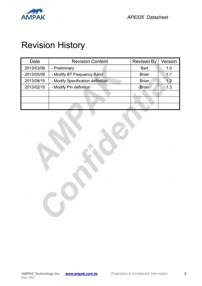 AP6335 specification page 3