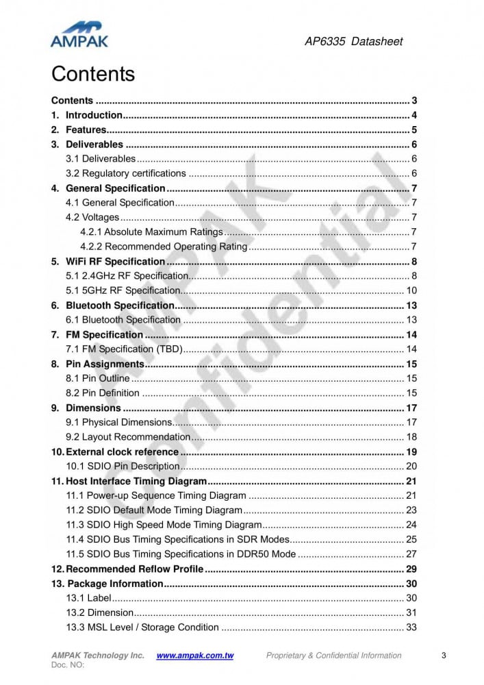 AP6335 specification page 4