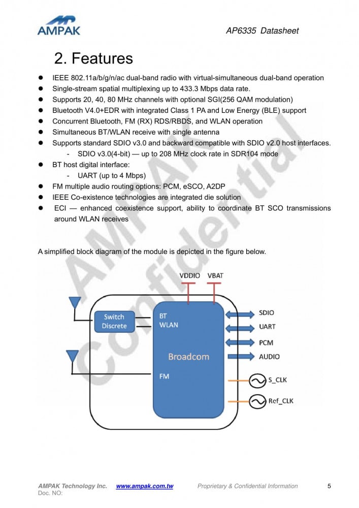 AP6335 specification page 6