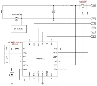 RT7202KLA - Programmable Multi-Protocol Controller for 20V Output with Power Sharing for sale