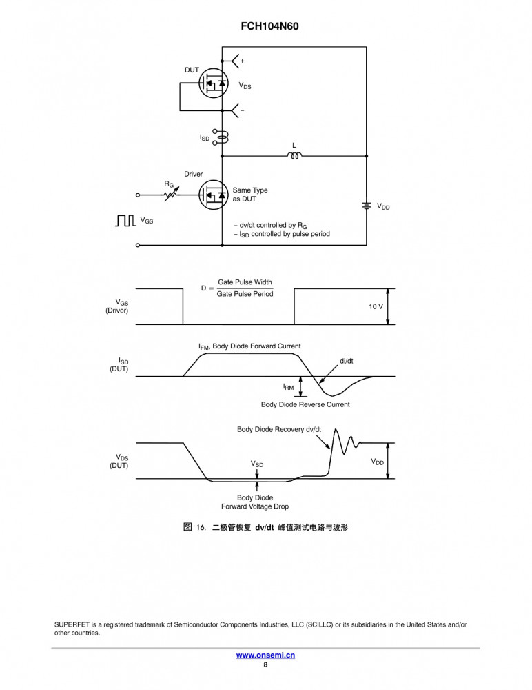 FCH104N60 datasheet page 8