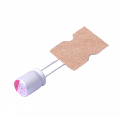 Man Yue Tech ULR108M0JF1ARR Aluminum-Polymer Capacitor