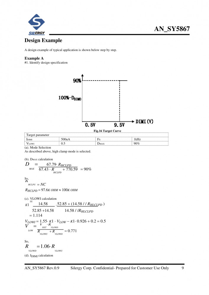 SY5867FAC datasheet page 10