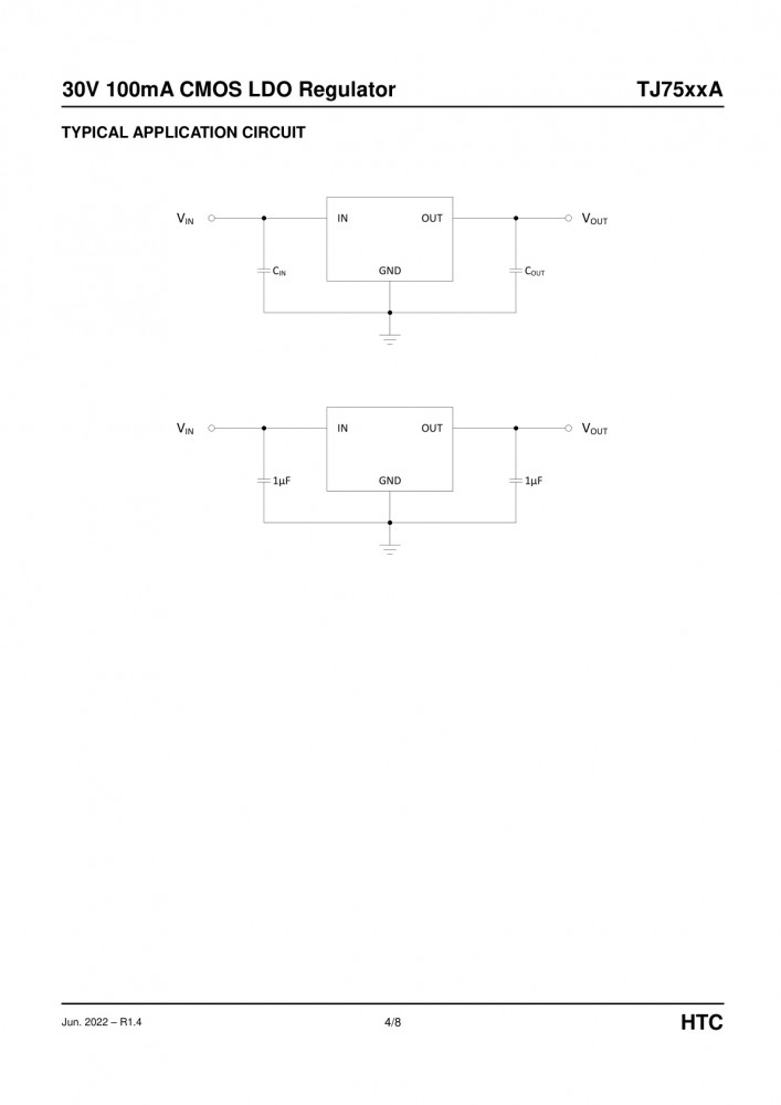 TJ7550AGSF5 datasheet page 4