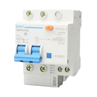 CHINT DZ47LE-63 4P C50 30mA Miniature Residual Current Circuit Breaker