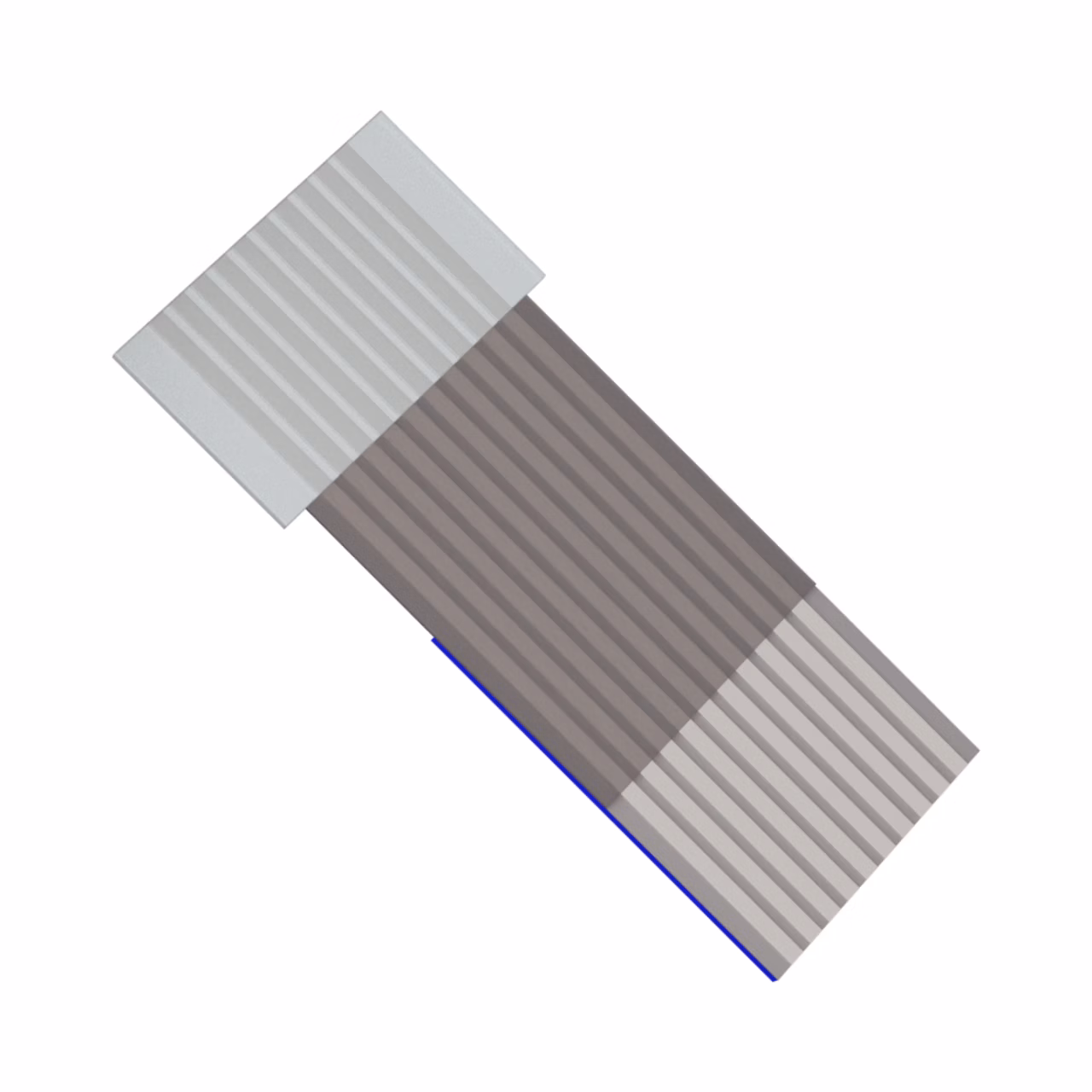0.50mm Pitch Premo-Flex FFC Jumper, Opposite Side Contacts (Type D), 254.00mm Cable Length, Tin (Sn) Plating, 10 Circuits, with Shield for sale