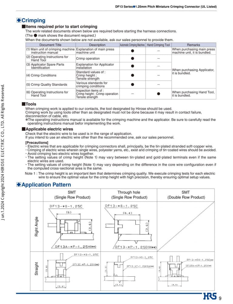 HRS DF13 datasheet page 9