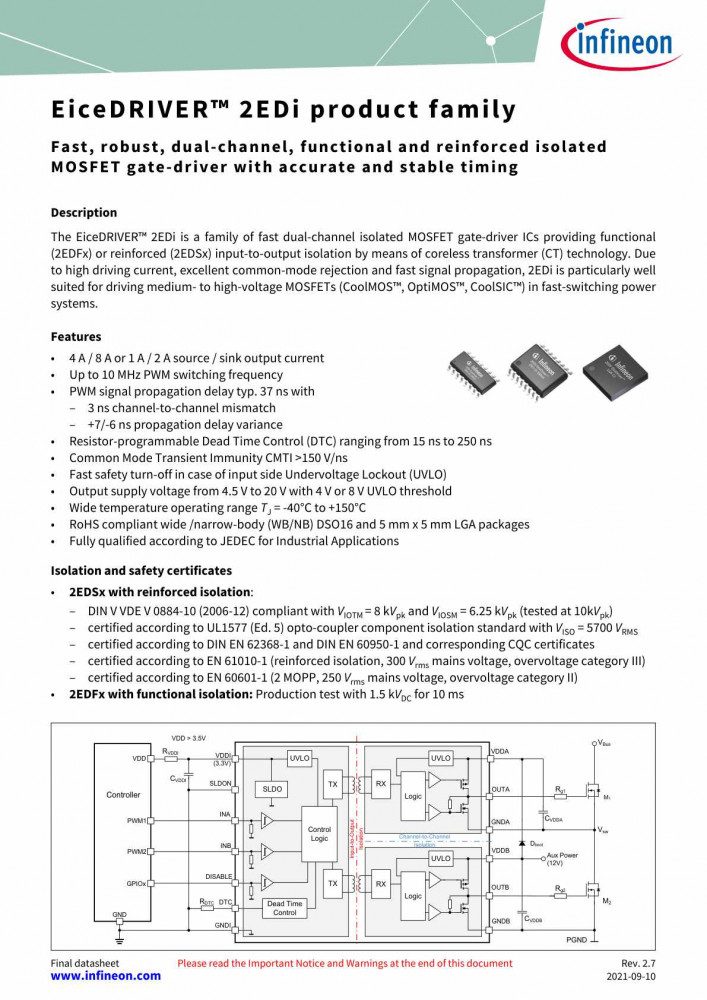2EDS8165HXUMA2 technical document page 1