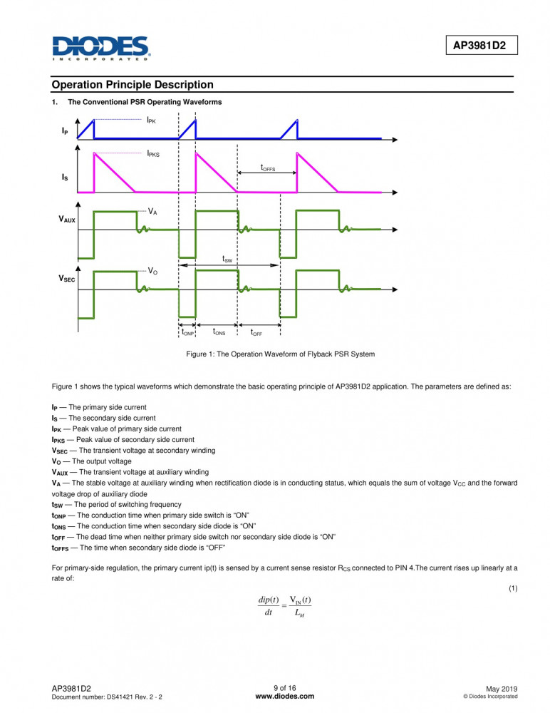 AP3981D2S-13 datasheet page 9
