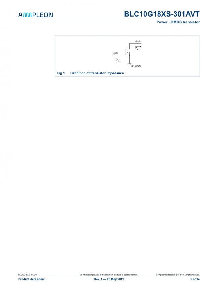 BLC10G18XS-301AVTZ datasheet page 5