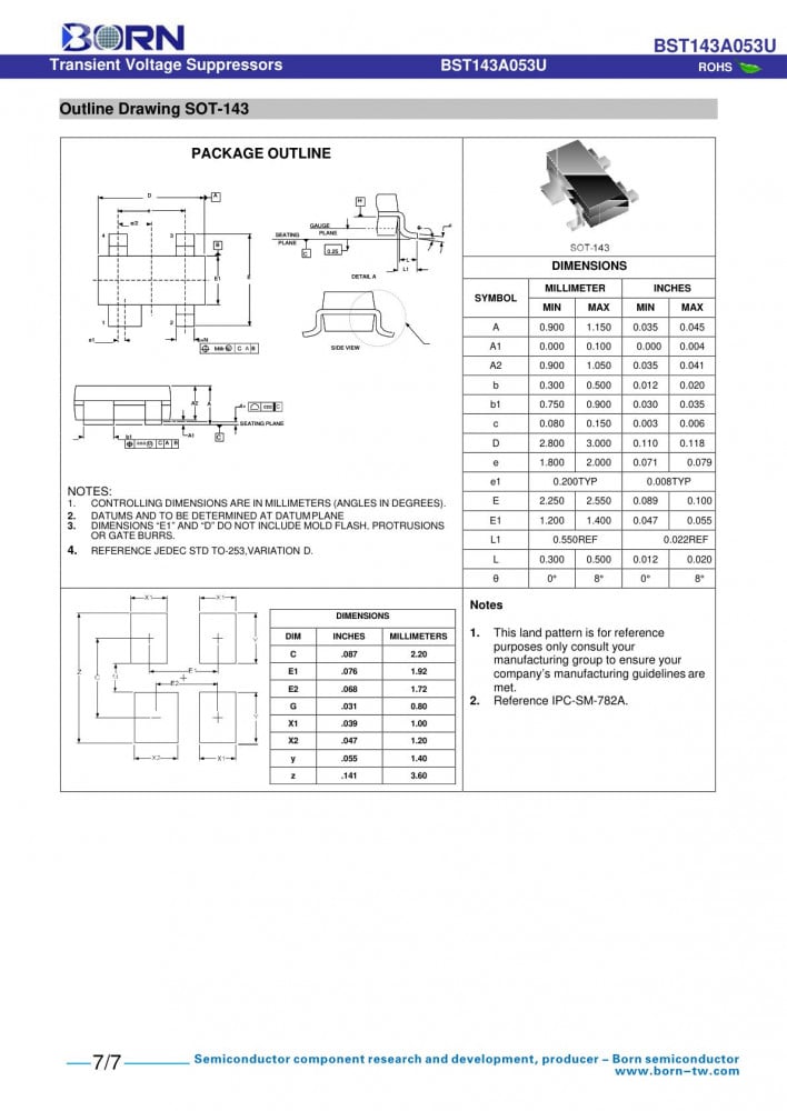 BST143A053U datasheet page 7