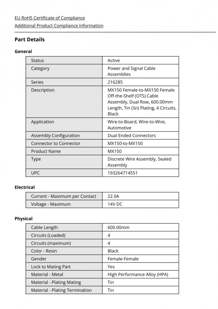 Product document preview, page 2