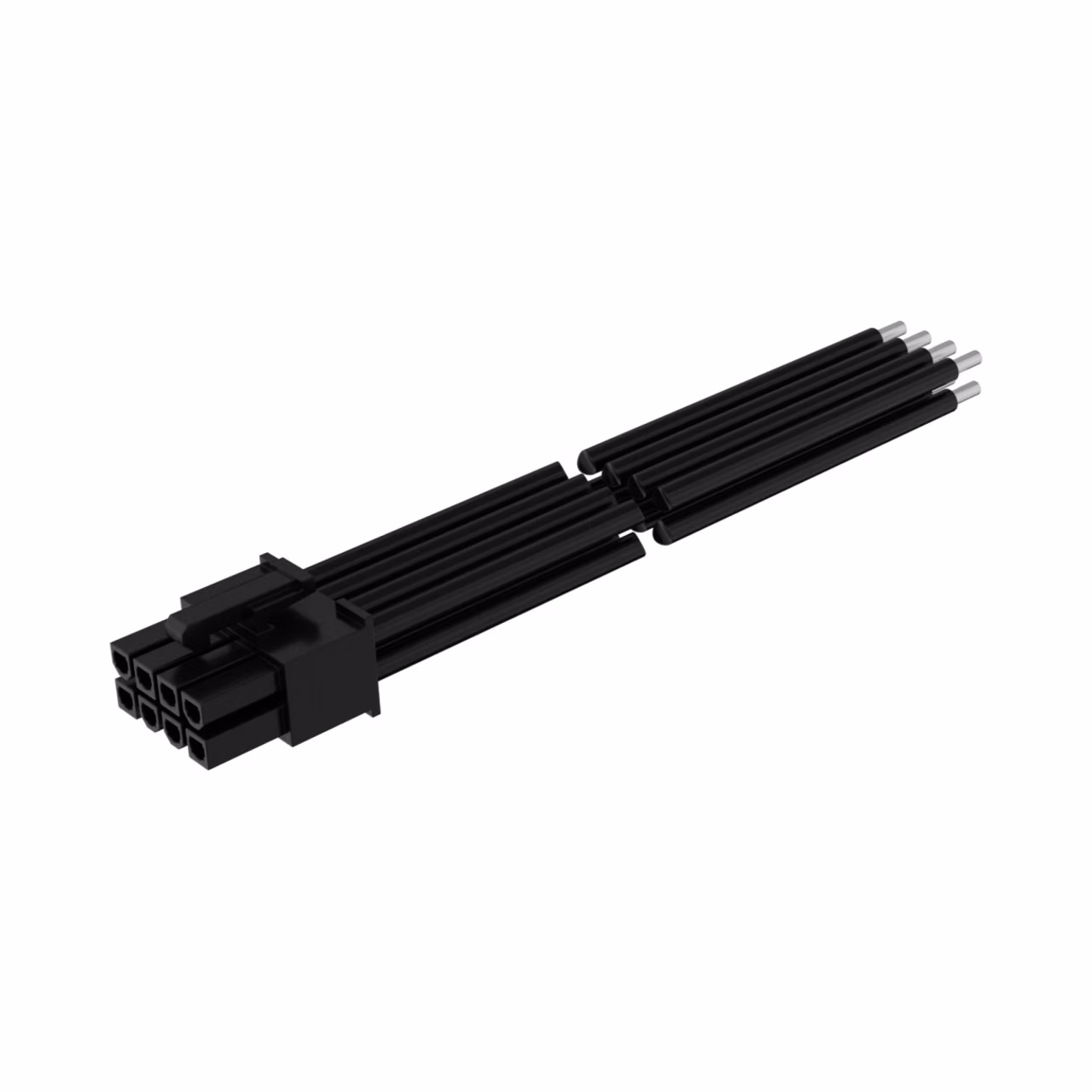 Mini-Fit Versa-to-Pigtail Off-the-Shelf (OTS) Cable Assembly, 4.20mm Pitch, Dual Row, 300.00mm Length, 8 Circuits, Black for sale