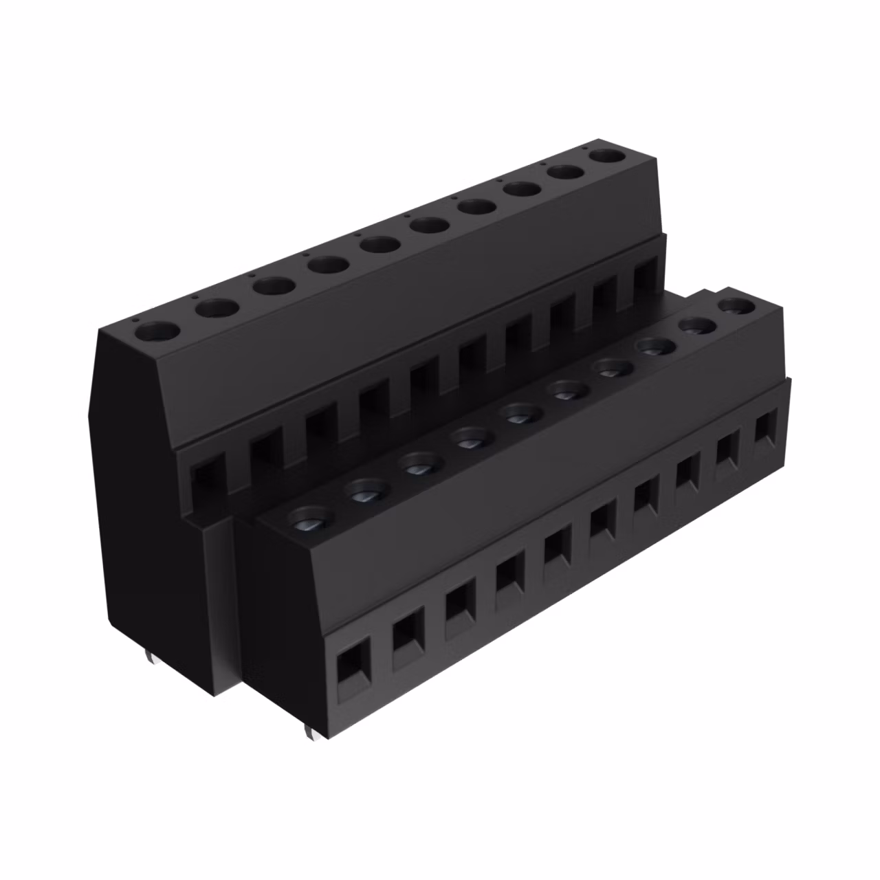 5.08mm Pitch Beau Eurostyle Medium Profile, Two Level Terminal Block, Modular, 20 Circuits for sale