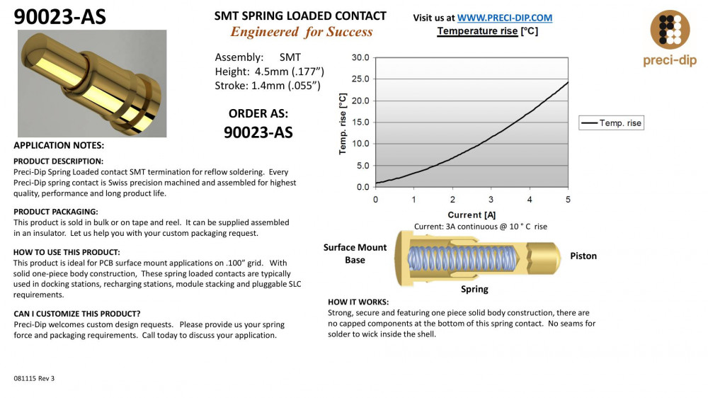 90023-AS technical document image, page 1