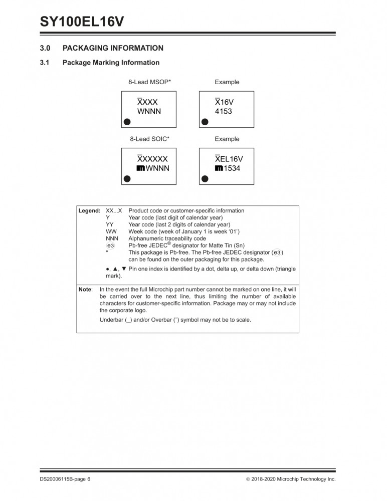 SY100EL16VKG datasheet page 6