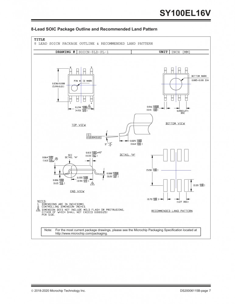 SY100EL16VKG datasheet page 7