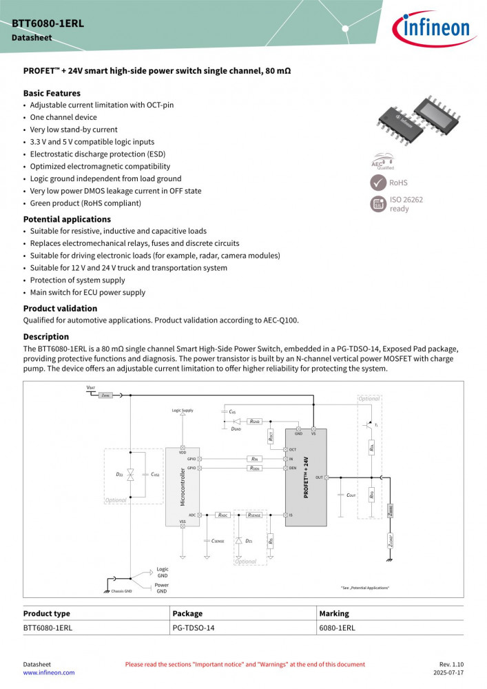 BTT60801ERLXUMA1 document page 1