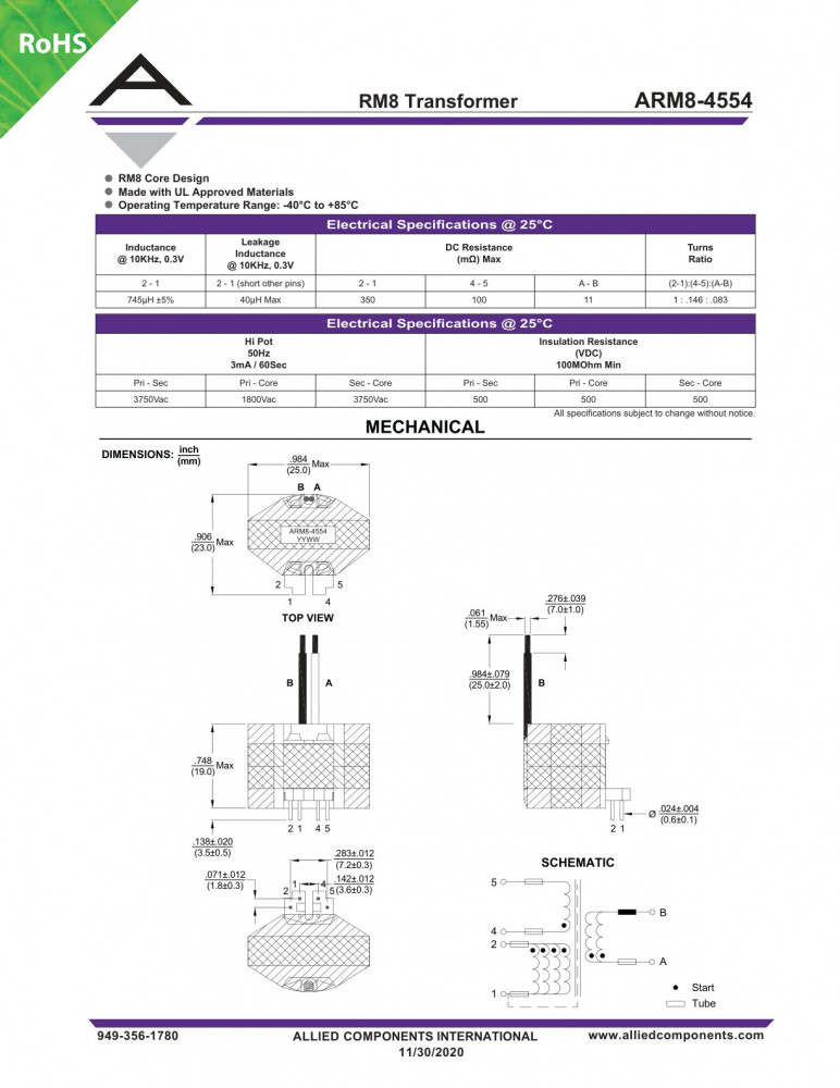 ARM8-4554 product documentation page