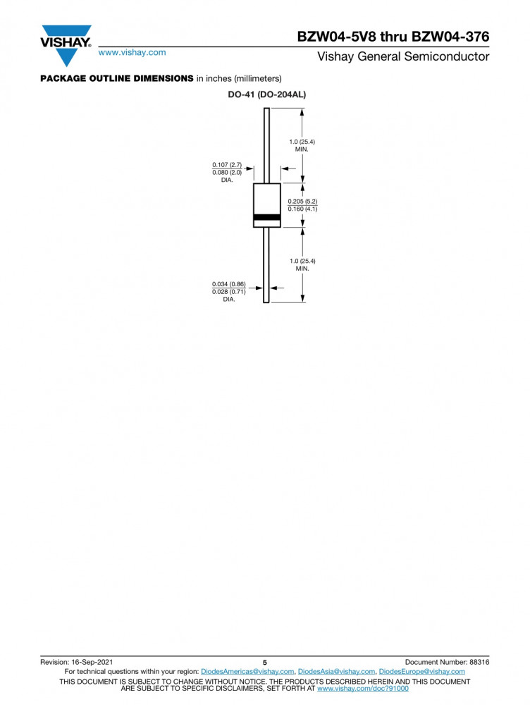 BZW04 datasheet page 5