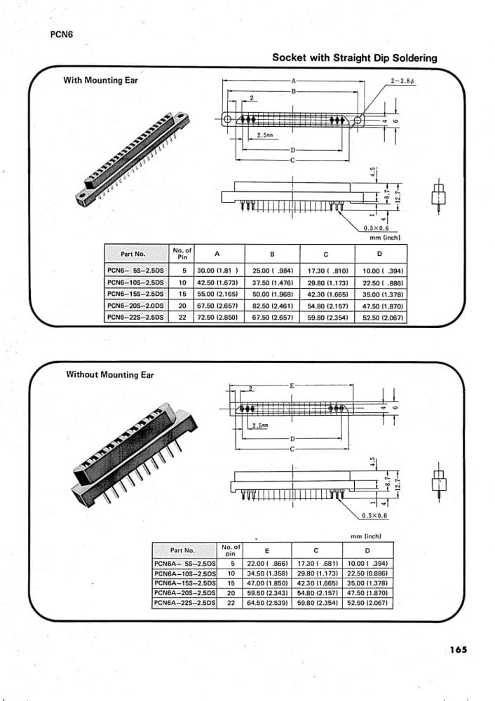 HRS PCN6 datasheet page 6