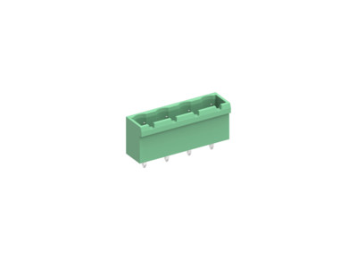 7.50mm Beau Eurostyle Vertical PCB Header, Closed Ends, 3 Circuits