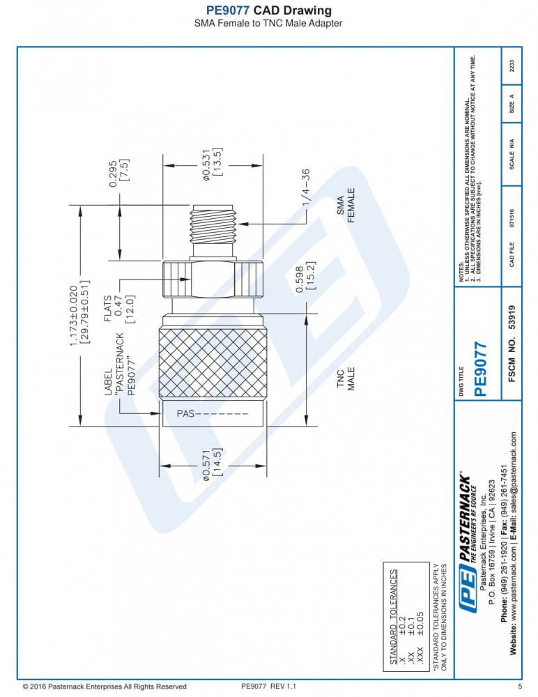 PE9077 technical document page 5