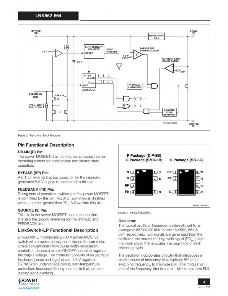 LNK562-564 datasheet page 2