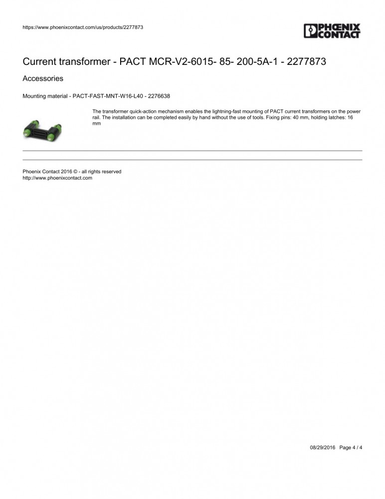 Phoenix Contact 2277873 product document page 4