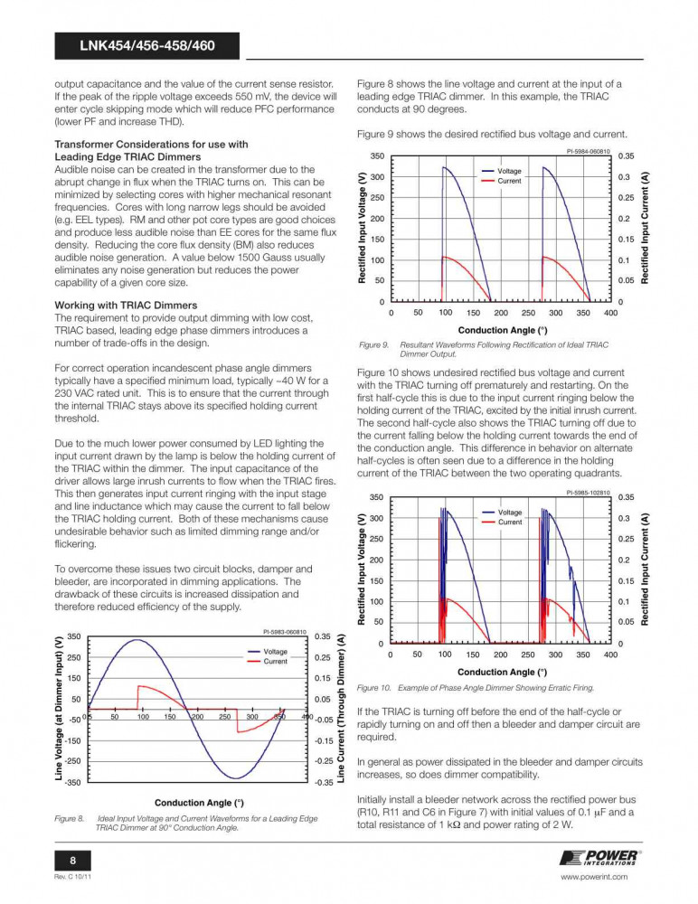 LNK460VG technical document page 8