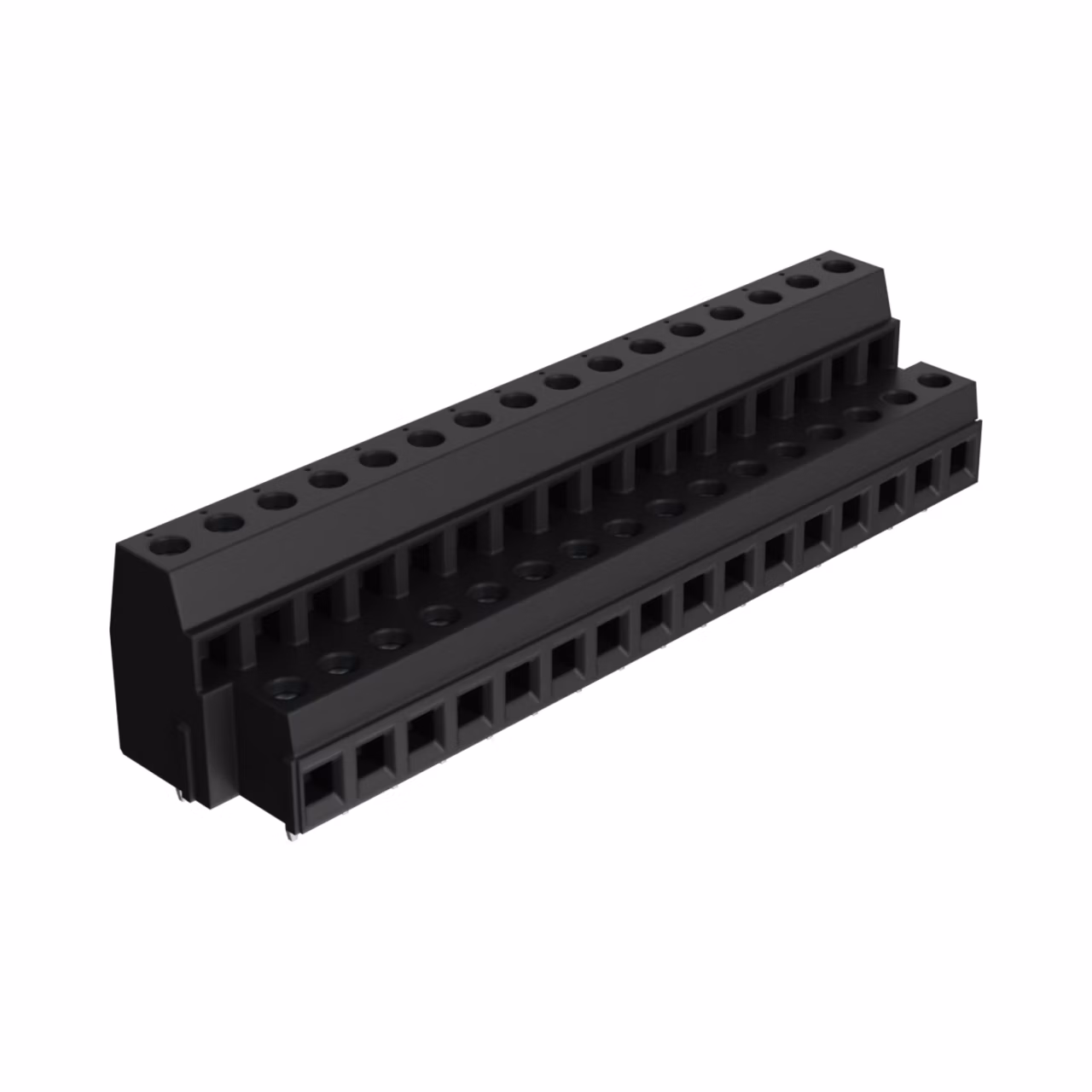 5.08mm Pitch Beau Eurostyle Low Profile, Two Level Terminal Block, Modular, 32 Circuits for sale