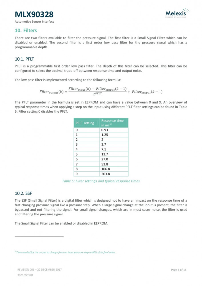 MLX90328 datasheet page 6