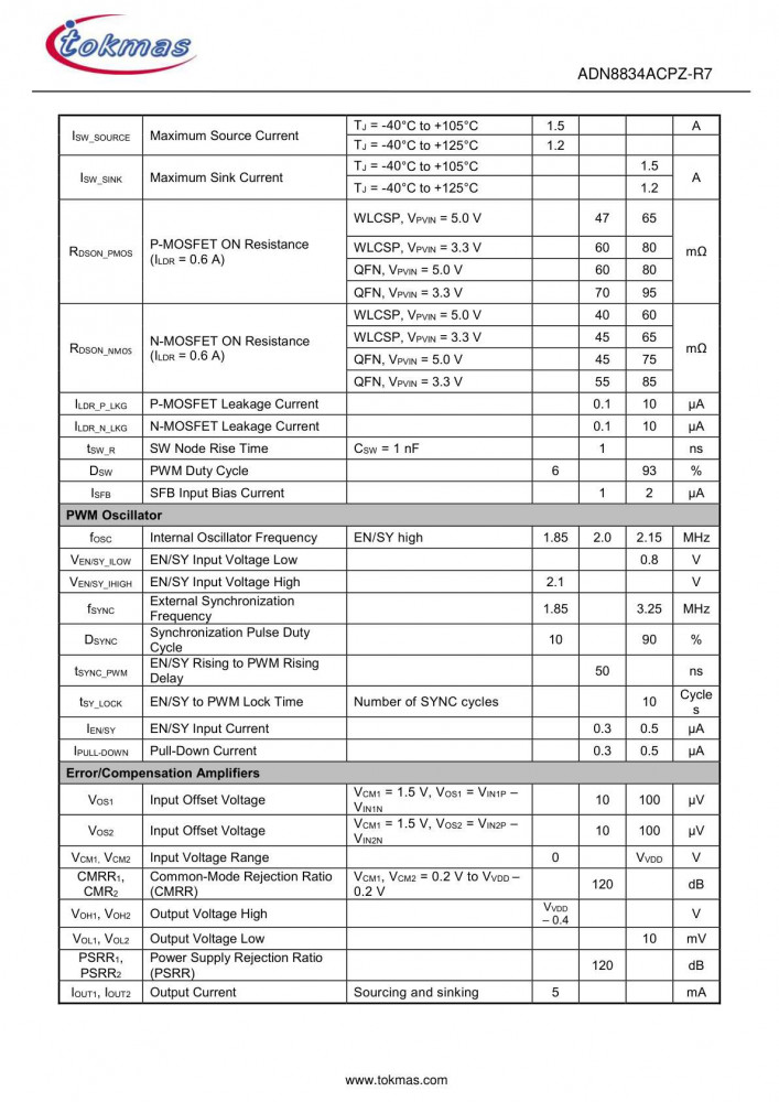 ADN8834 technical document page 6