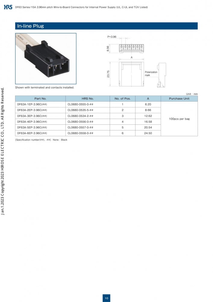 HRS DF63 catalog page 10