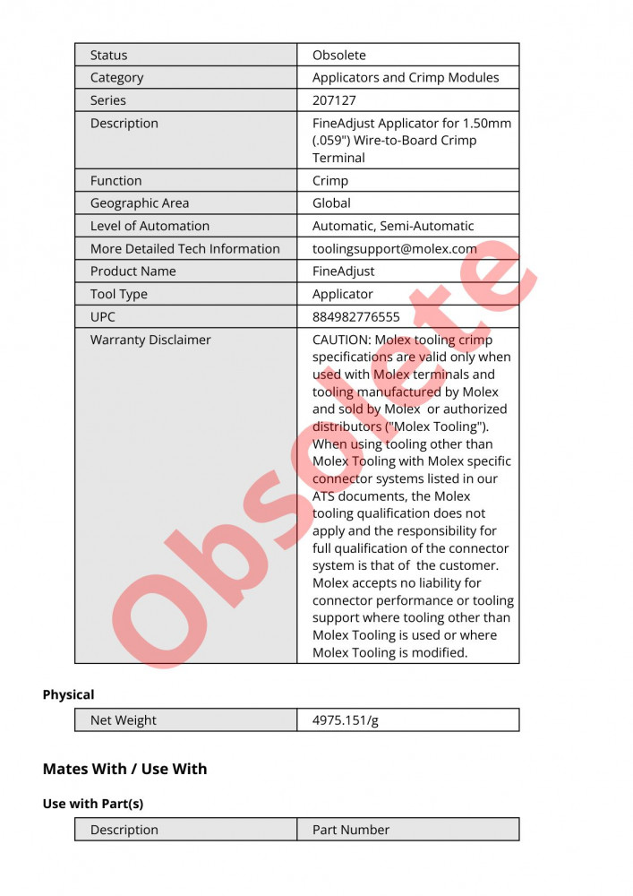 MOLEX 639026000 product document image 2
