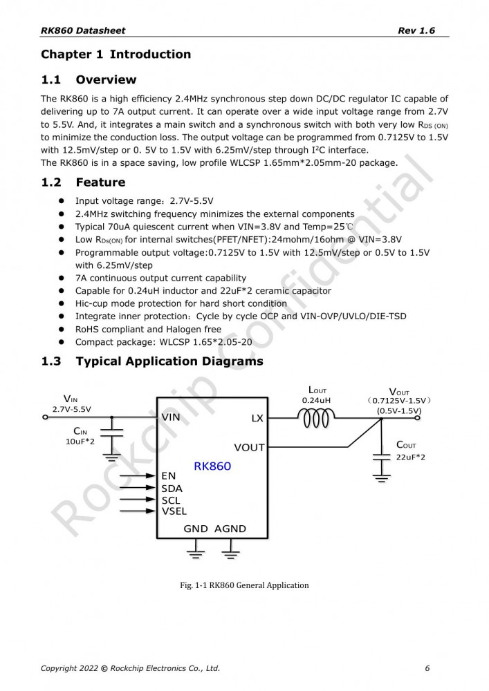 RK860 datasheet page 6