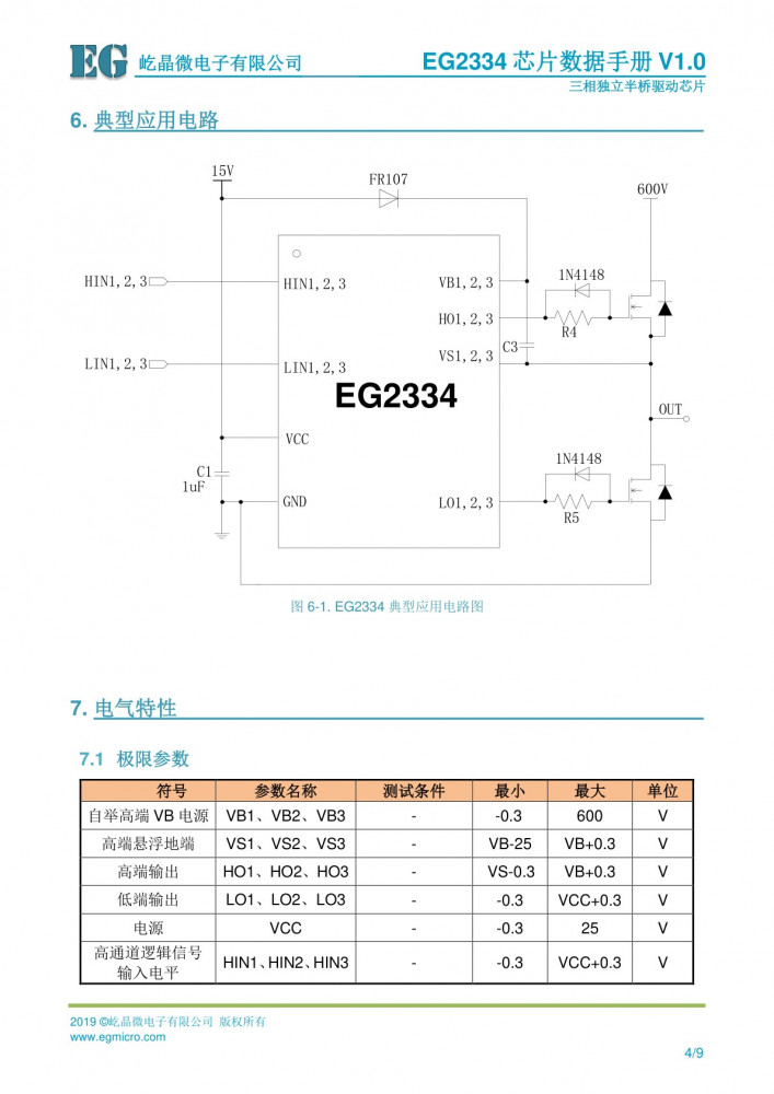 EG2334 datasheet page 7
