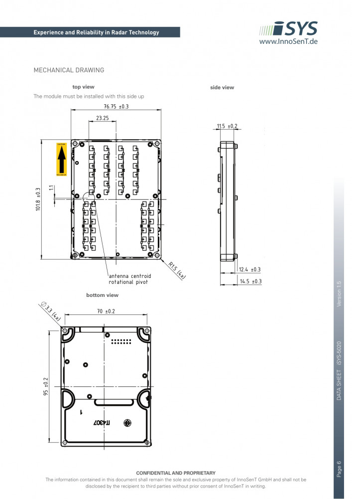 iSYS-5020 datasheet page 6