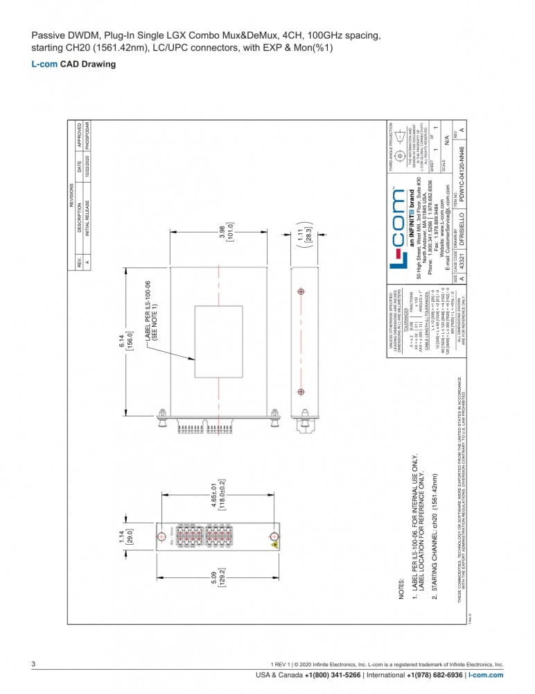 PDW1C-04120-NN46 technical document page 3