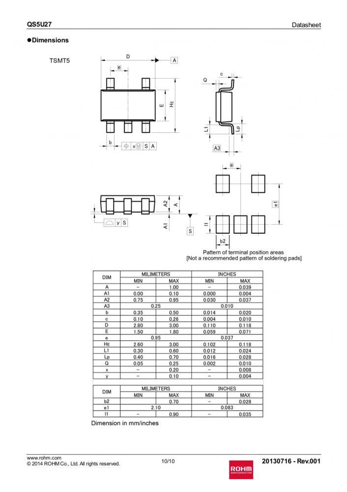 QS5U27TR datasheet page 10